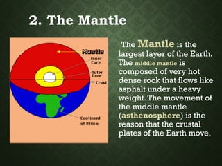 Layers of the Earth for 8th Gradeeeeeeeeeee | PPTX