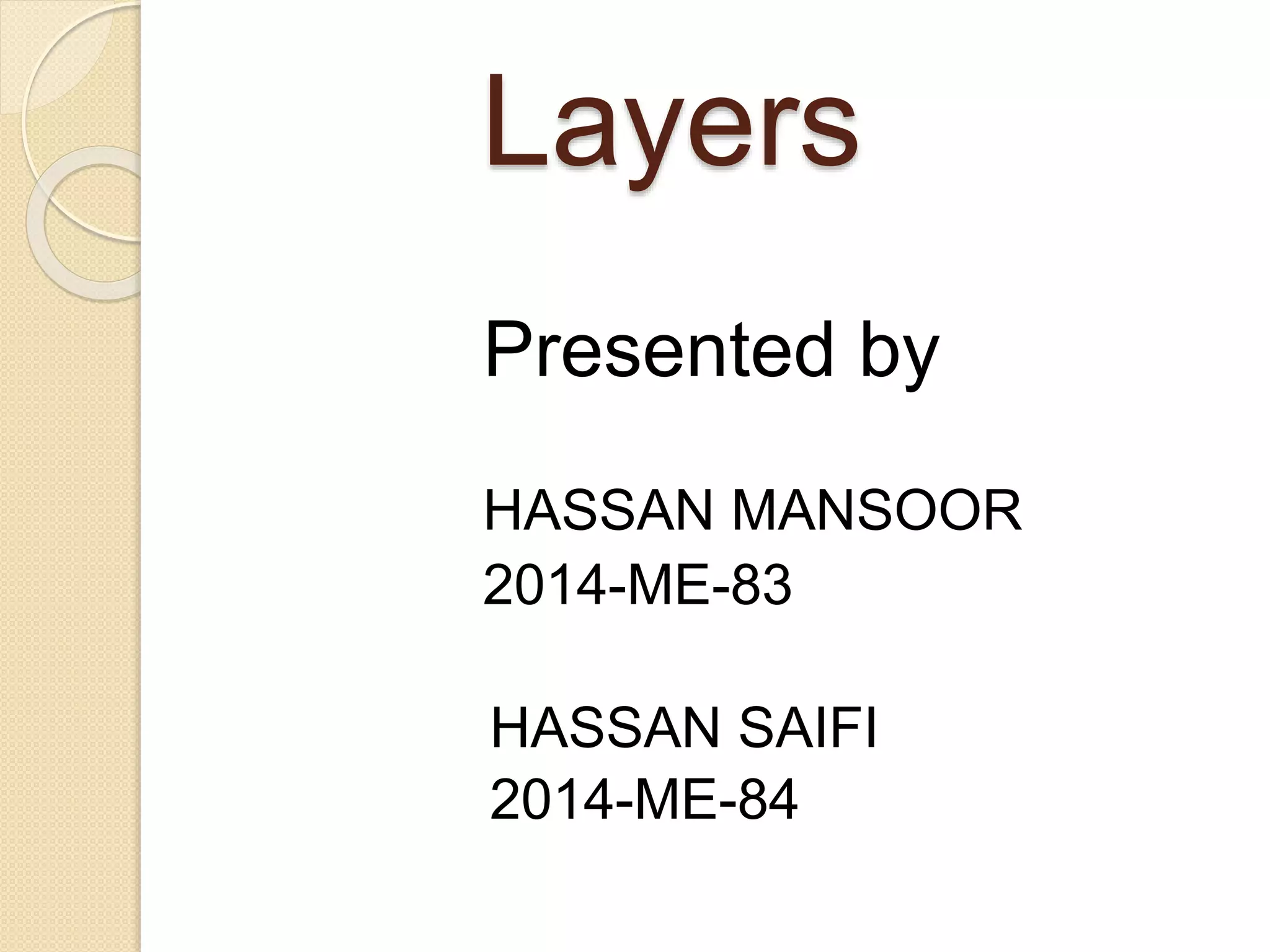 Layers slide | PPTX