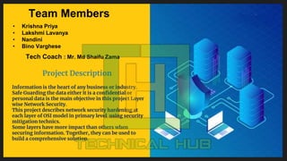 Layer wise network security | PPT