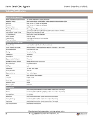 LayerZero Series 70 ePODs: Type-N Static Transfer Switch with ...