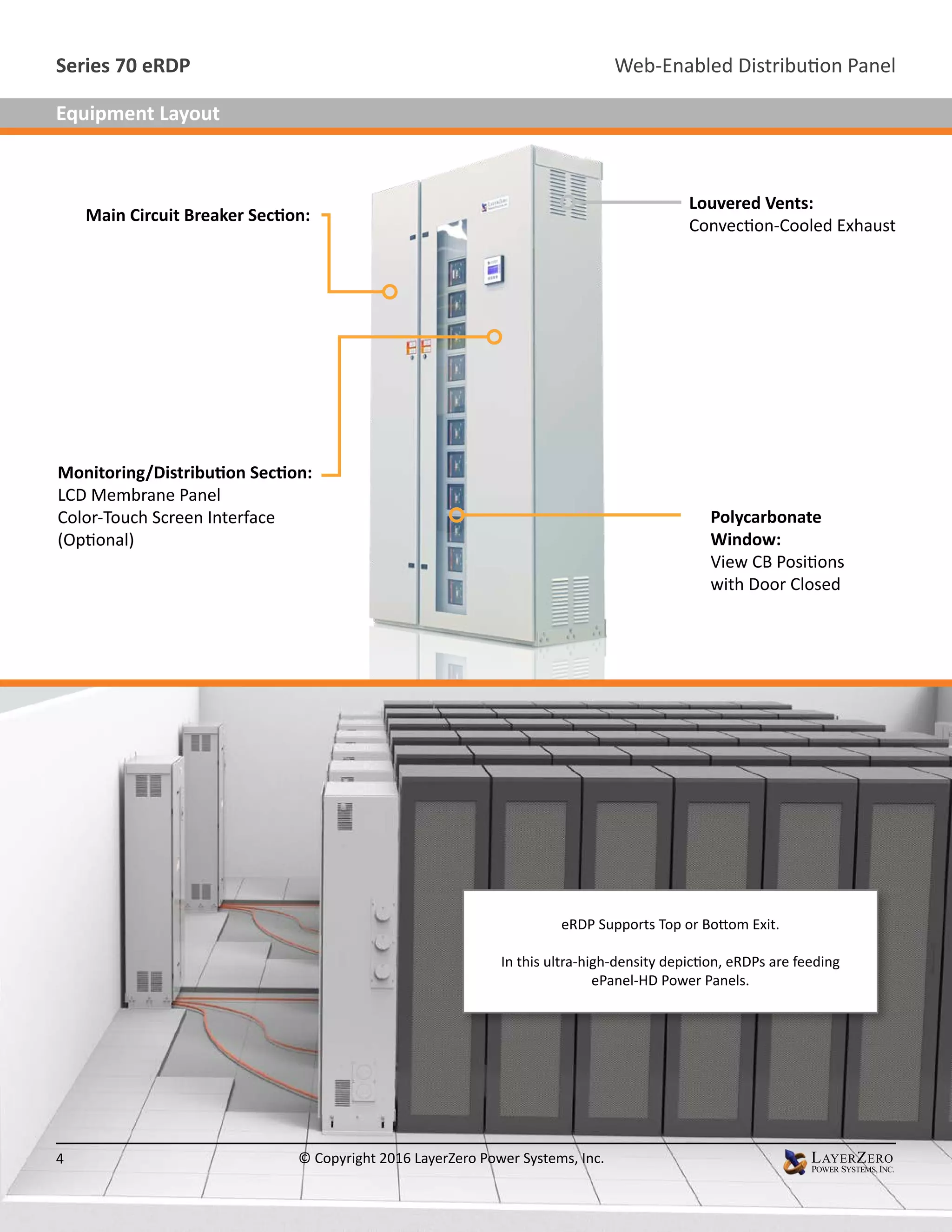 LayerZero Series 70: eRDP Remote Distribution Panel | PDF