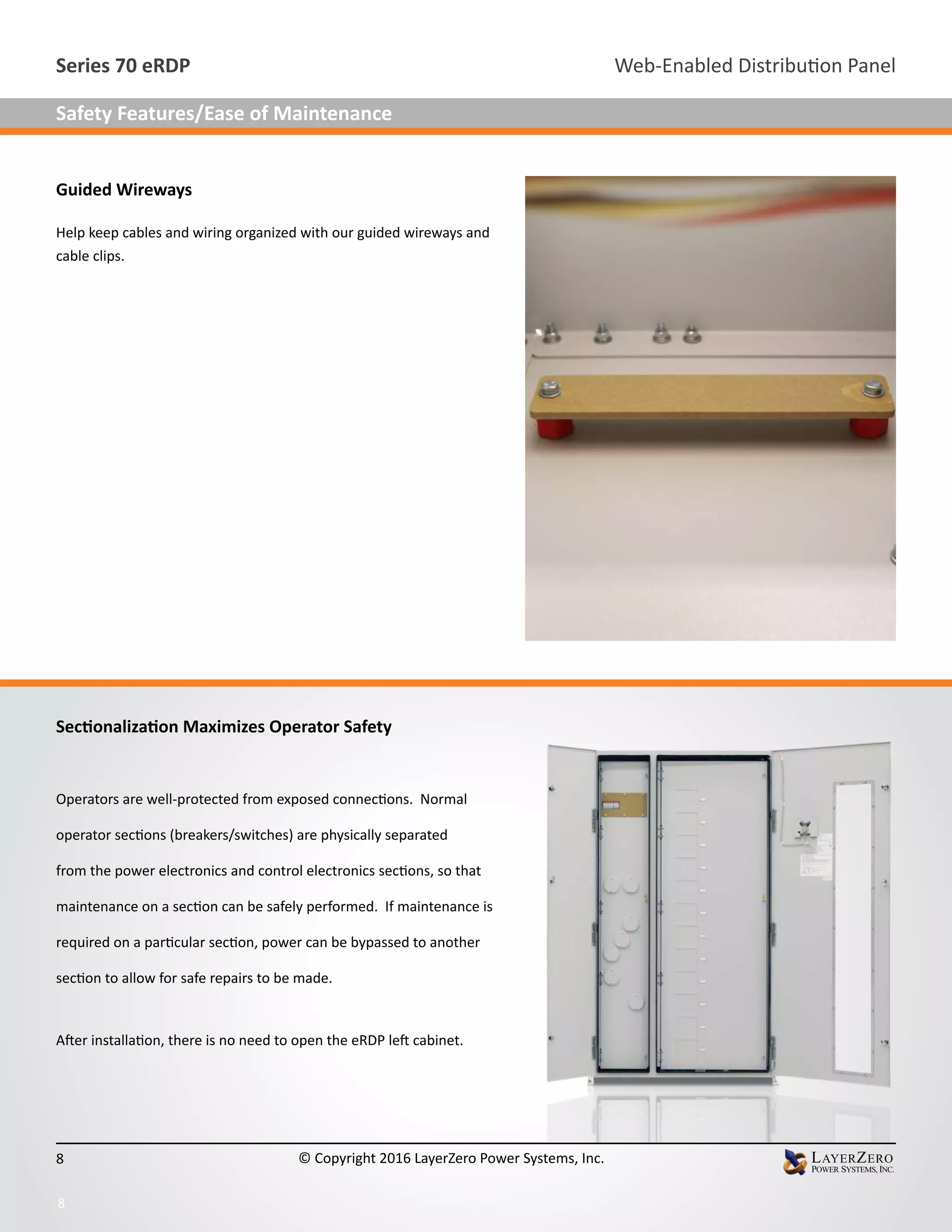 LayerZero Series 70: eRDP Remote Distribution Panel | PDF