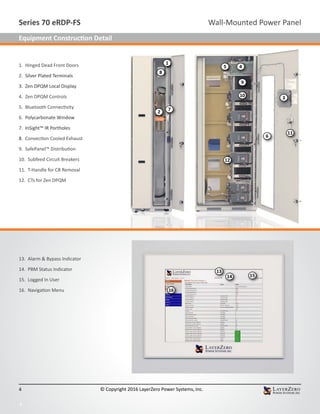 LayerZero Series 70: eRDP-FS Remote Distribution Panel with Front/Side Access | PDF