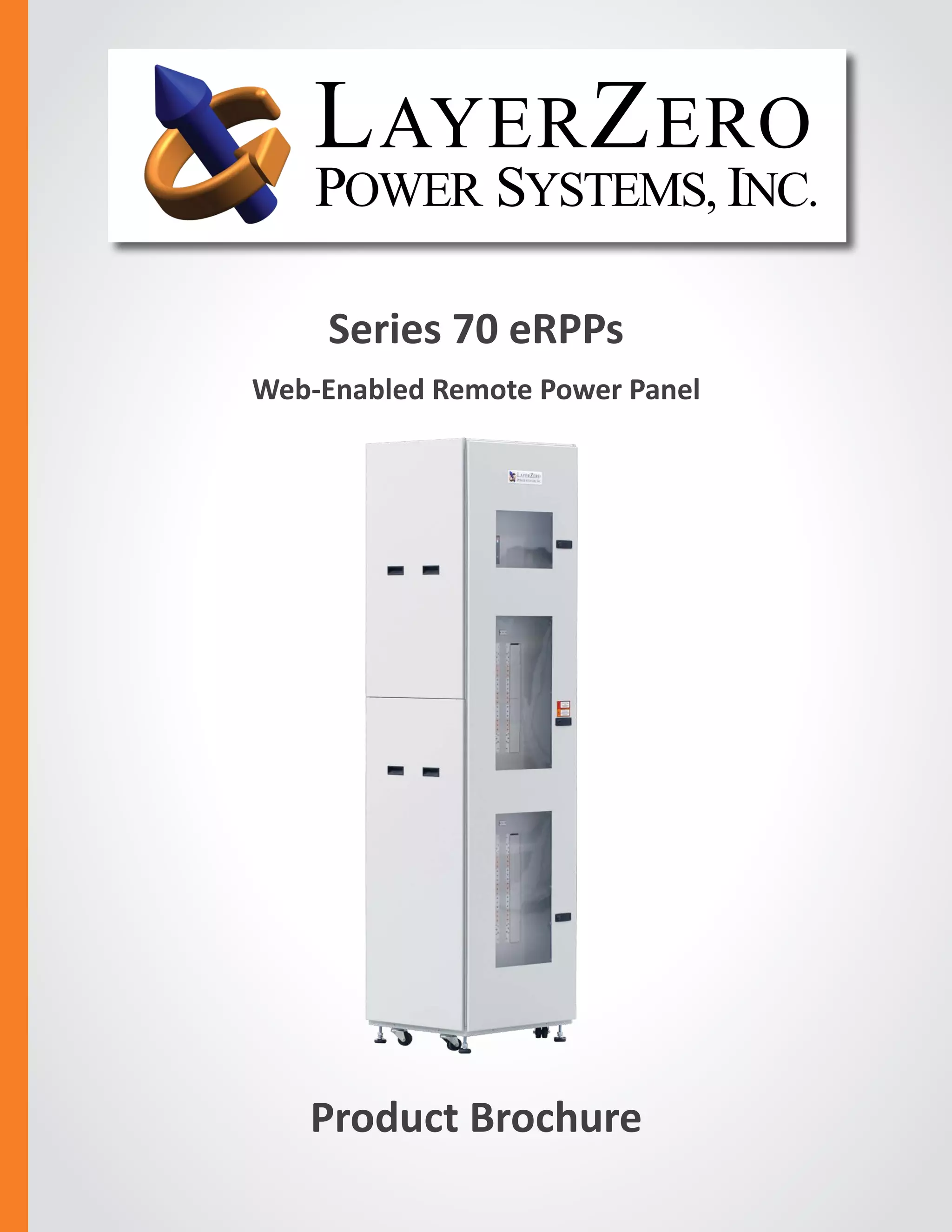 LayerZero Series 70: eRPP Remote Power Panel | PDF