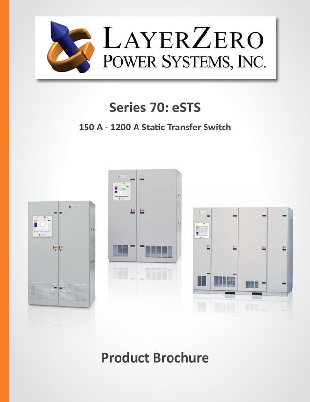 LayerZero Series 70: eSTS Static Transfer Switch 150 A - 1200 A | PDF | Operating Systems ...