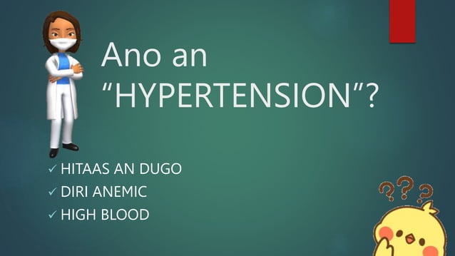 Lay Fora-Hypertension-a discussion of hypertension focused on the risks ...