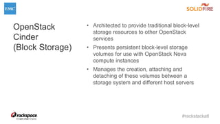 Laying OpenStack Cinder Block Services | PPT