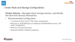 Laying OpenStack Cinder Block Services | PPT