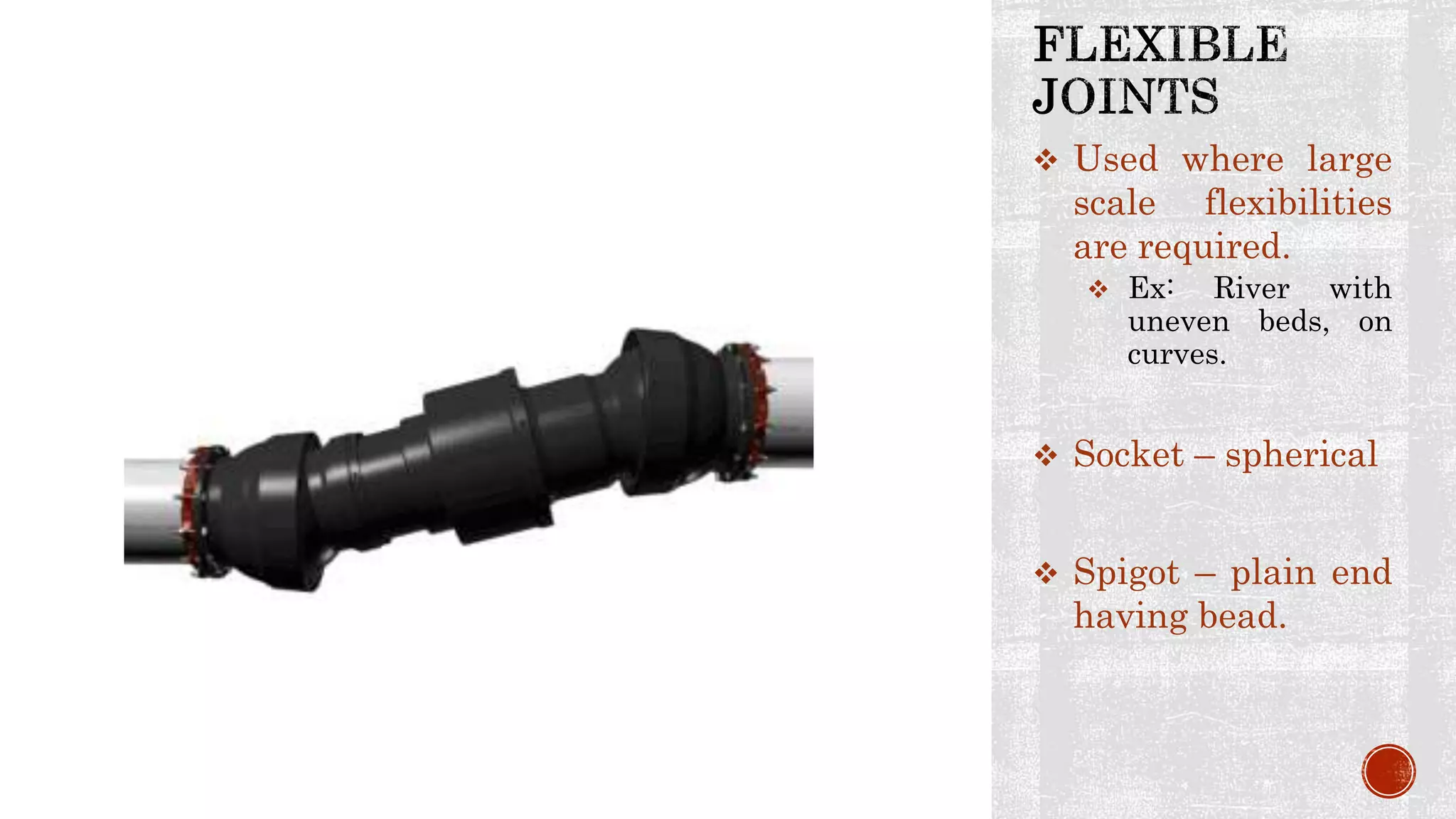 Laying, jointing and testing of pipes | PPTX