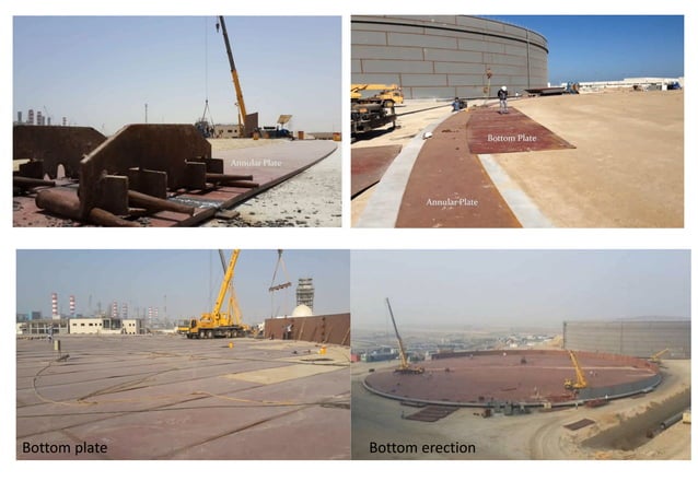 Laying regarding storage tanksof Bottom API 650 .pdf | Technology ...