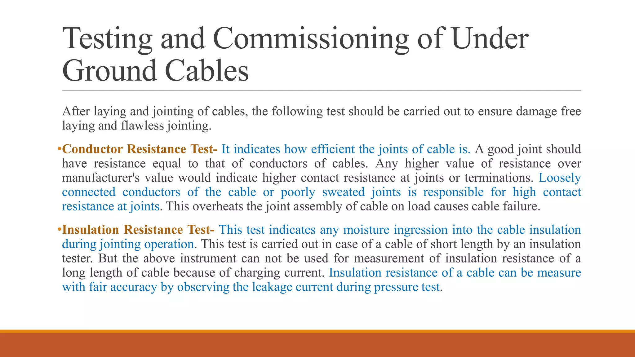 Laying of Underground Cables.pptx