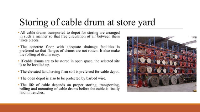Laying of Underground Cables.pptx