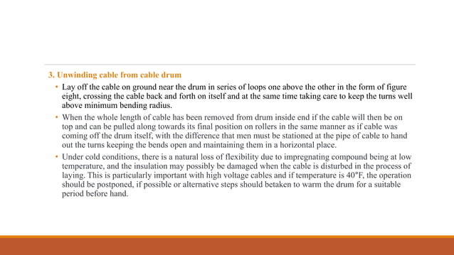Laying of Underground Cables.pptx
