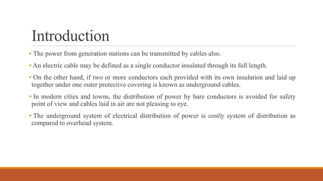 Laying of Underground Cables.pptx