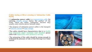 Laying of Underground Cables.pptx