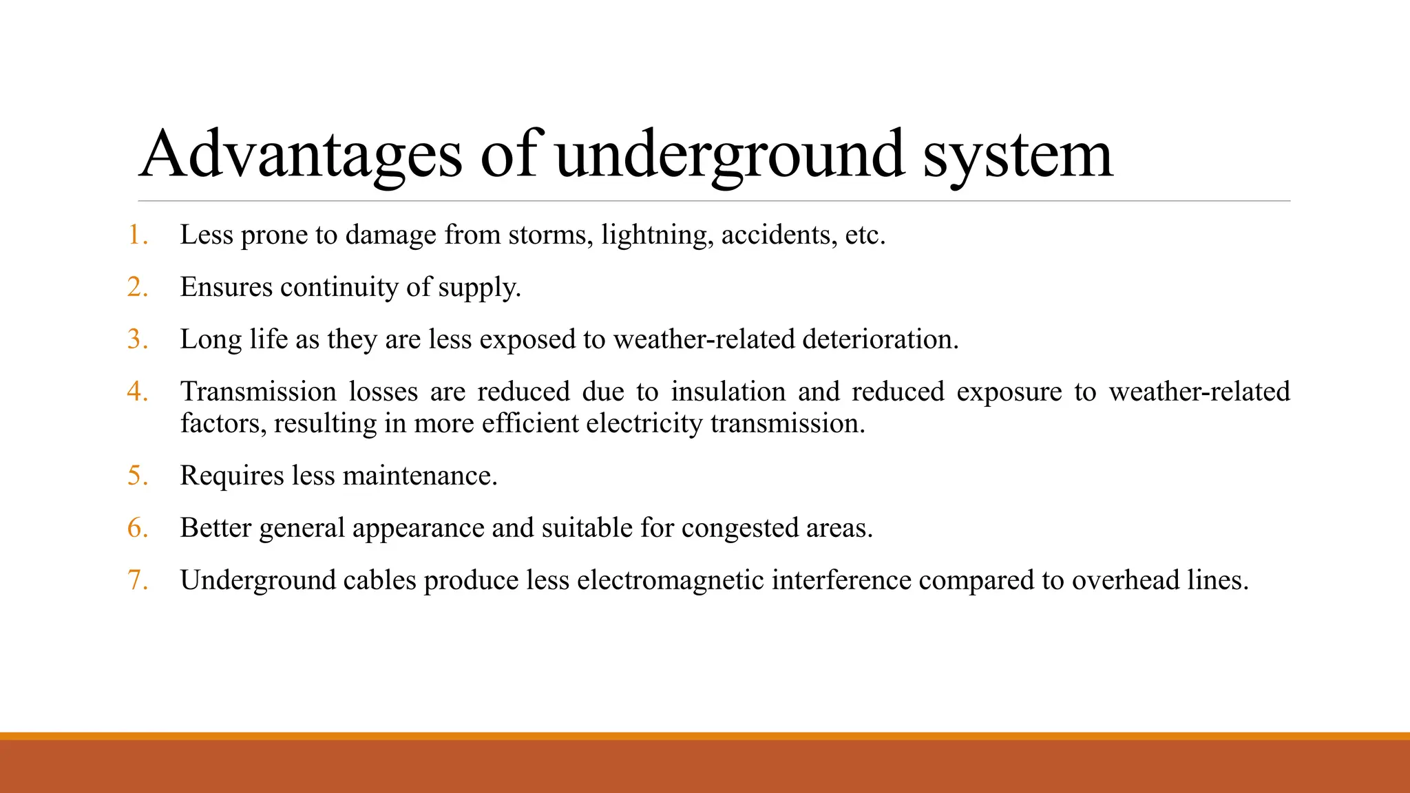 Laying of Underground Cables in INSTALLATION AND MAINTENANCE OF ...