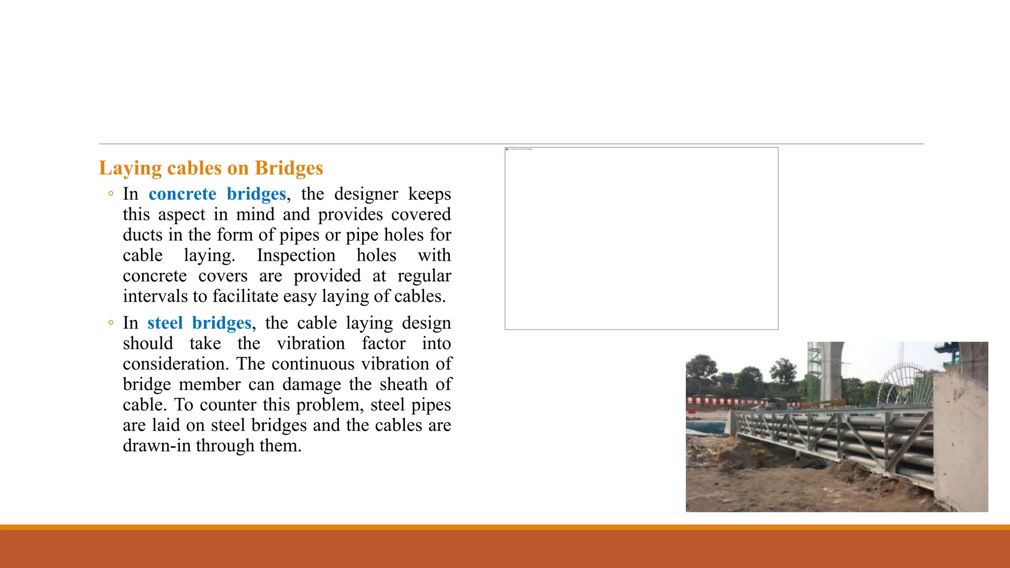 Laying of Underground Cables in INSTALLATION AND MAINTENANCE OF ...