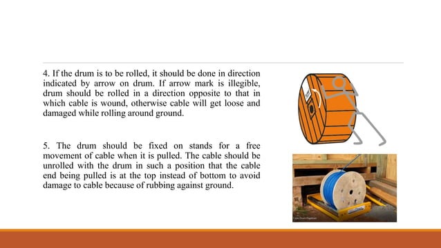 Laying of Underground Cables in INSTALLATION AND MAINTENANCE OF ...