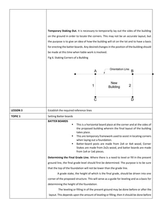 Laying out reference line.docx | Woodworking | Arts and Crafts
