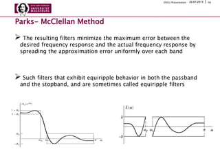 Design of FIR Filters | PPTX