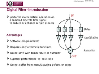 Design of FIR Filters | PPTX