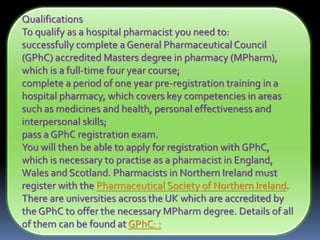 staff of hospital pharmacy | PPTX