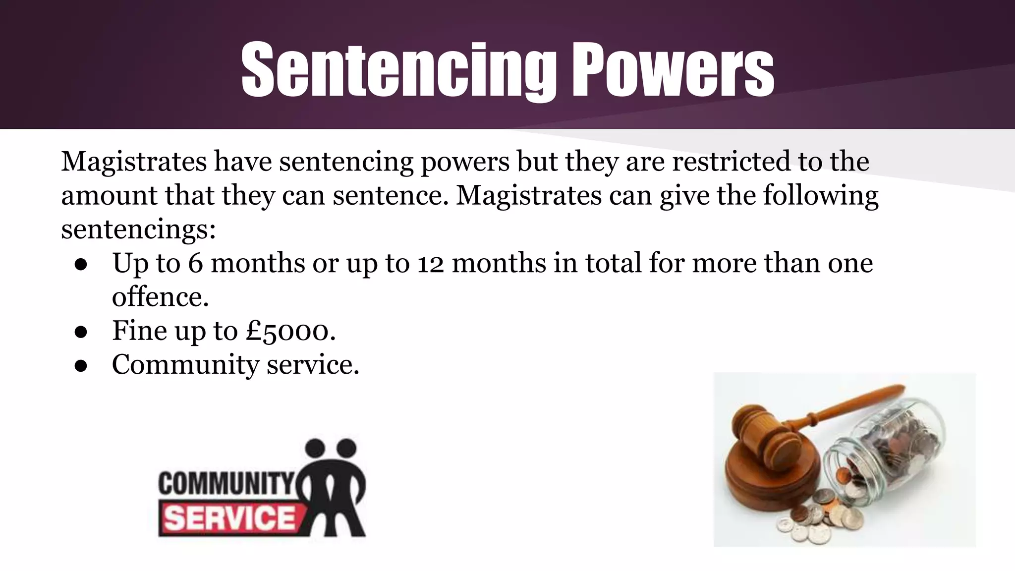 Lay magistrates presentation | PPTX