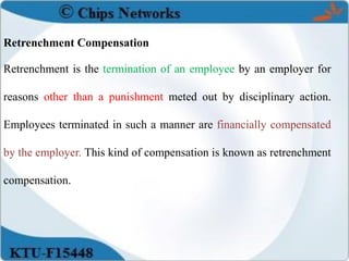 Lay off and retrenchment | PDF