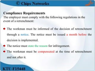 Lay off and retrenchment | PDF