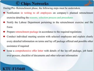 Lay off and retrenchment | PDF