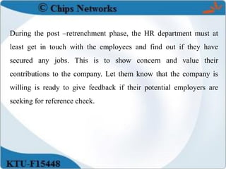 Lay off and retrenchment | PDF
