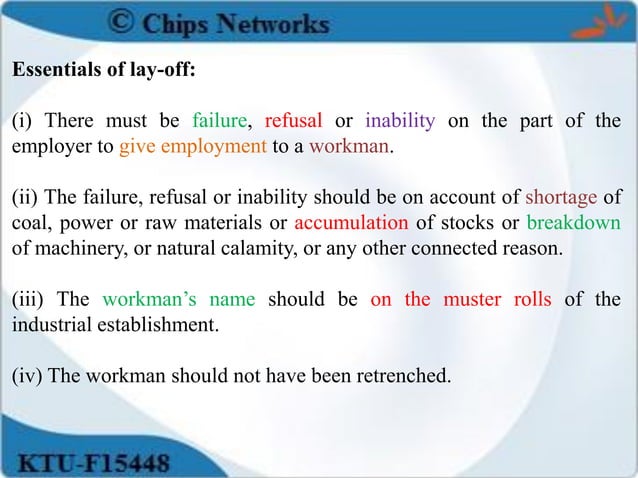 Lay off and retrenchment | PDF | Human Resources | Business