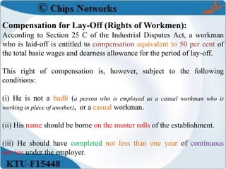 Lay off and retrenchment | PDF