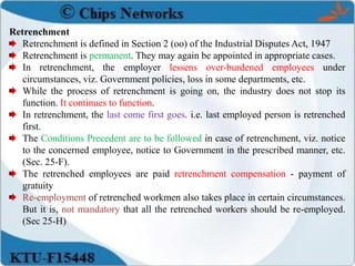 Lay off and retrenchment | PPT