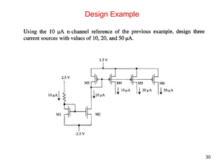 Layout of current mirror by taking some example | PPT