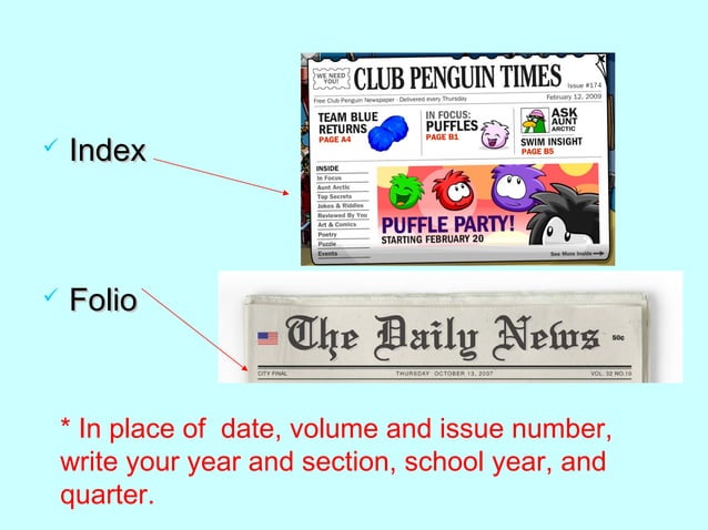 Layouting Your School Paper | PPT | Desktop Publishing | Computer ...