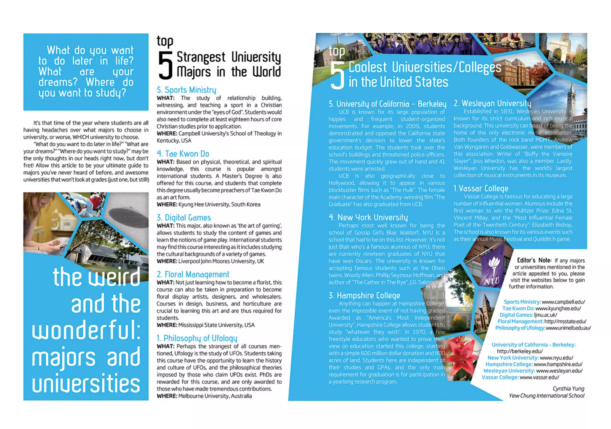 UNIT-E Magazine Layout | PDF