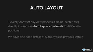 iOS Layout Overview | PDF