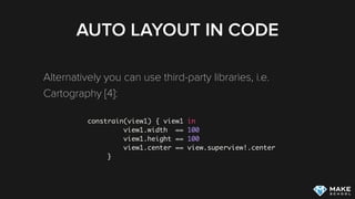iOS Layout Overview | PDF