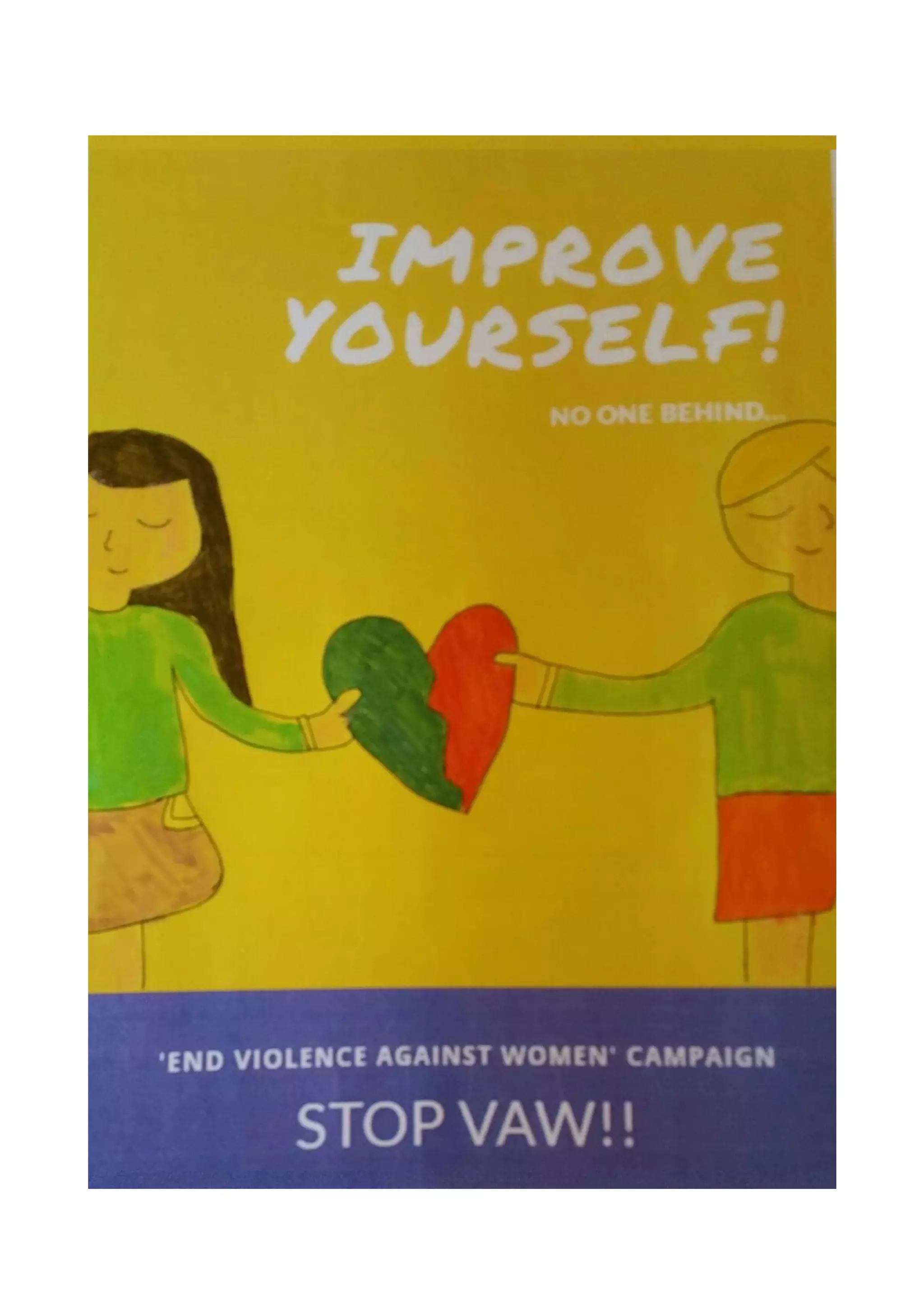 Posters for the campaign 'End Violence against Women' | DOC