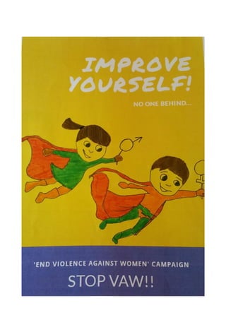Posters for the campaign 'End Violence against Women' | DOC