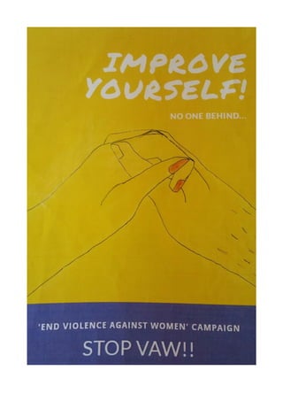 Posters for the campaign 'End Violence against Women' | DOC