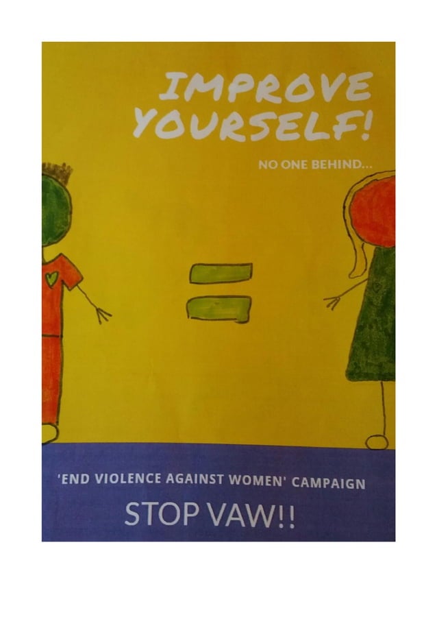 Posters for the campaign 'End Violence against Women' | DOC