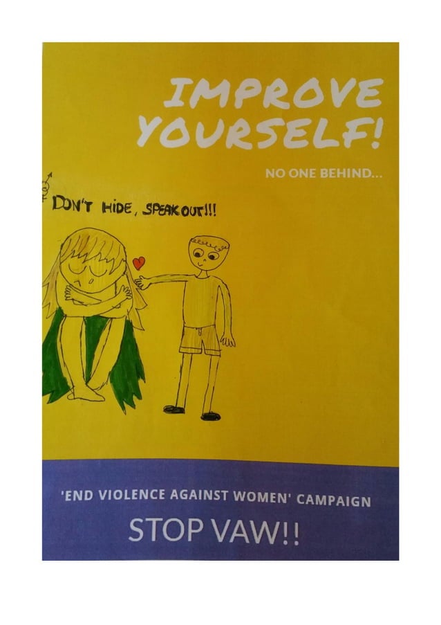 Posters for the campaign 'End Violence against Women' | DOC