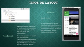 Layouts en Android Studio | PPTX