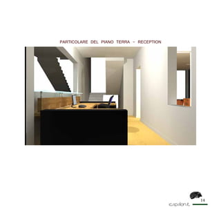 Esempio di studio degli spazi d'arredo per strutture turistiche | PDF