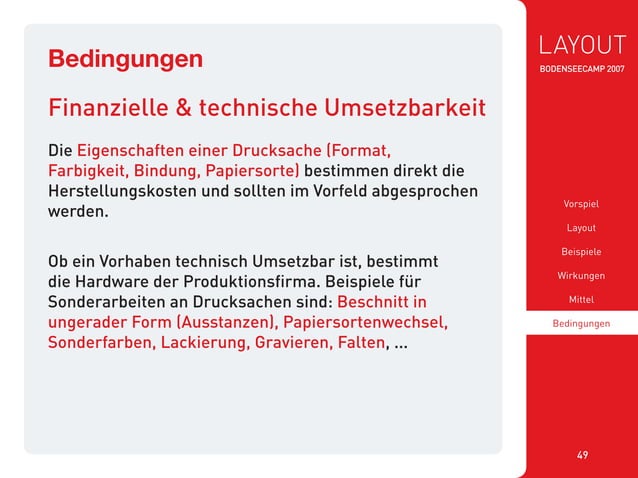 Layout, principles | PPT