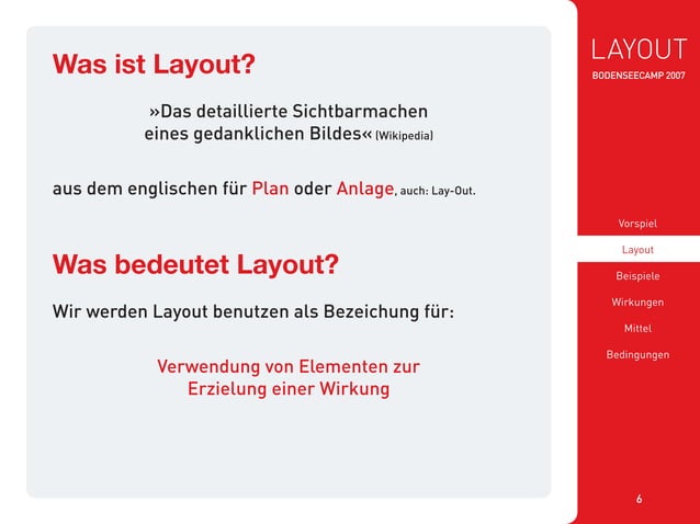 Layout, principles | PDF