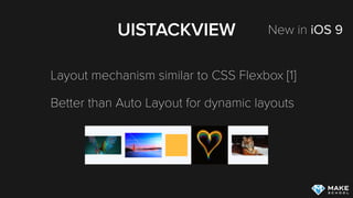 Layout with Stack View, Table View, and Collection View | PDF