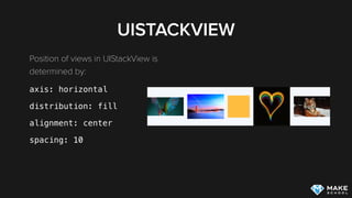 Layout with Stack View, Table View, and Collection View | PDF